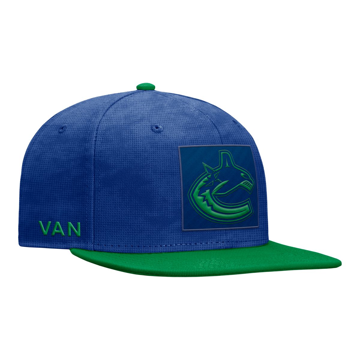 Vancouver Canucks Fanatics Alternate Authentic Pro Rink Snapback Cap ...