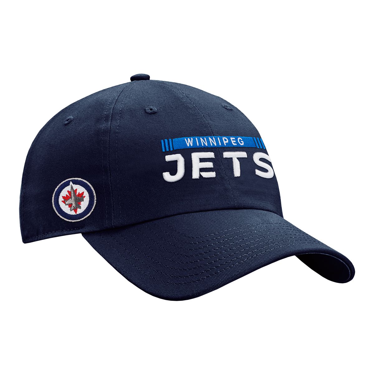 Winnipeg Jets Fanatics Authentic Pro Rink Unstructured Adjustable Hat ...