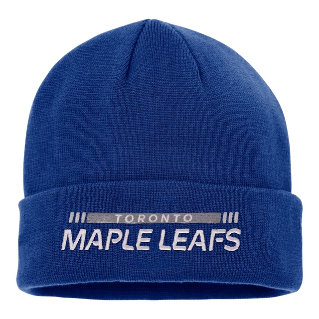 Toronto Maple Leafs Fanatics Authentic Pro Rink Cuffed Knit Hat | SportChek