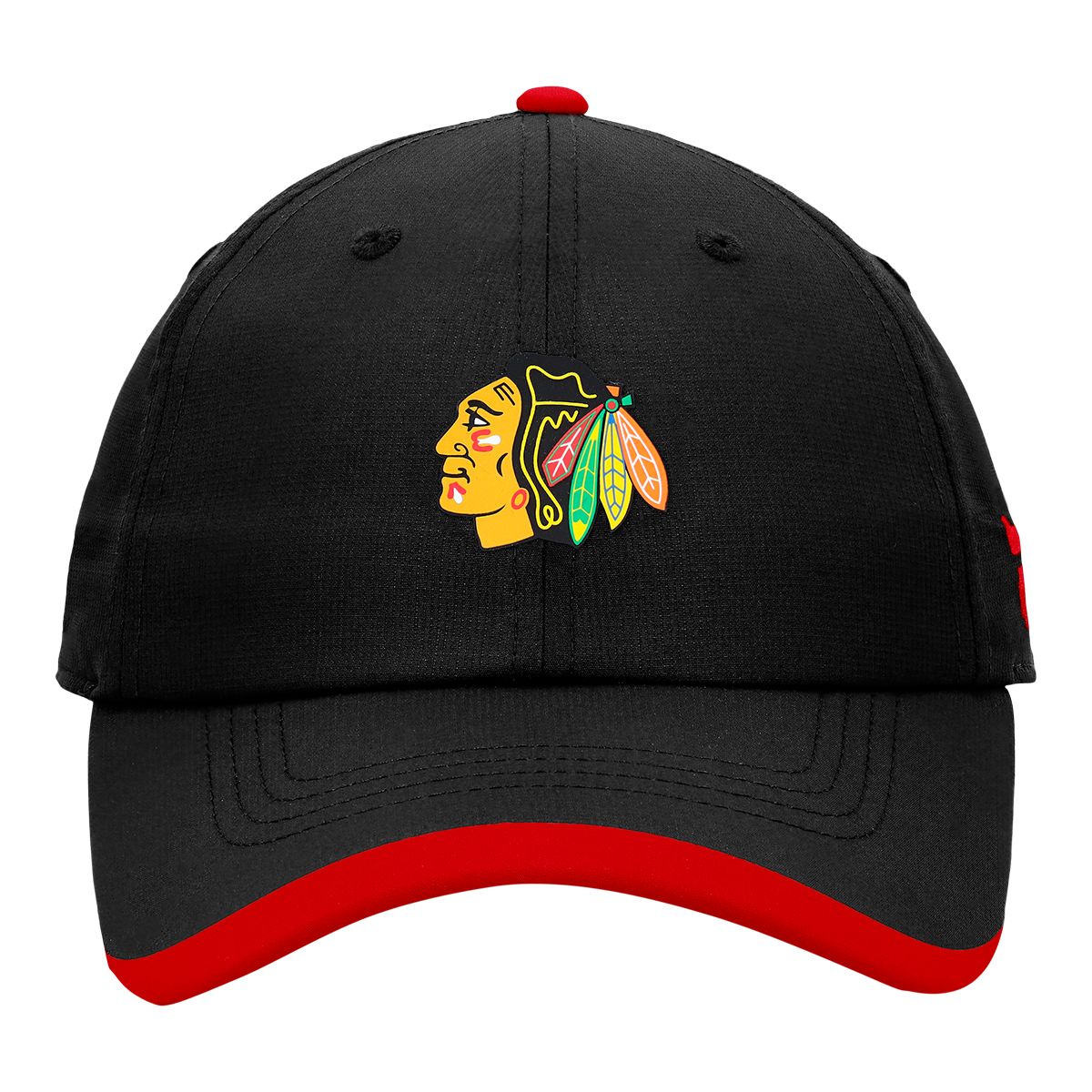 Chicago Blackhawks Fanatics Authentic Pro Rink Unstruct Ripstop Cap ...