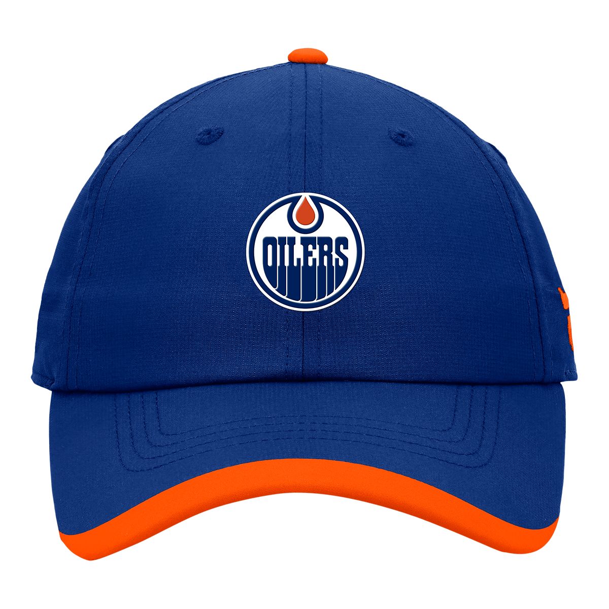 Edmonton Oilers Fanatics Authentic Pro Rink Unstruct Ripstop Cap ...