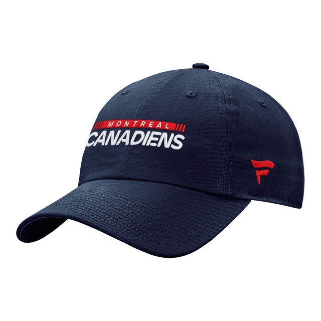 Montreal Canadiens Fanatics Authentic Pro Rink Unstruct Adjustable Cap ...