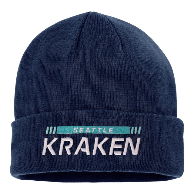 Seattle Kraken Fanatics Authentic Pro Rink Cuffed Knit Hat | SportChek