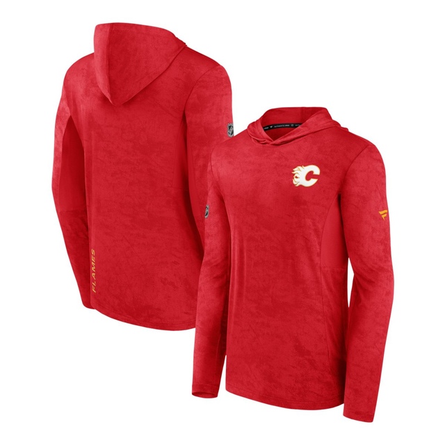Calgary Flames Fanatics Authentic Pro Rink Lightweight Hoodie | SportChek