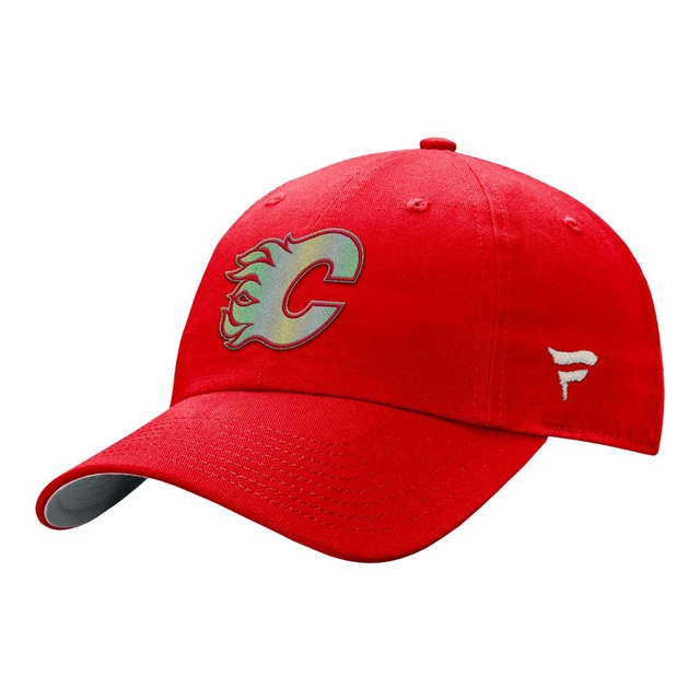 Calgary Flames Fanatics Women's Glimmer Struct Adjustable Cap | SportChek