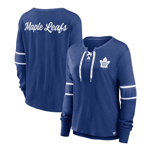 Toronto Maple Leafs Fanatics Women's Effervescent Long Sleeve Shirt ...