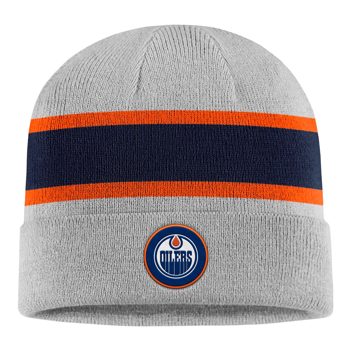 Edmonton Oilers Fanatics Holiday Cuffed Knit Hat | SportChek