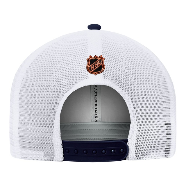 Edmonton Oilers Fanatics Authentic Pro Reverse Retro Struct Adjustable ...