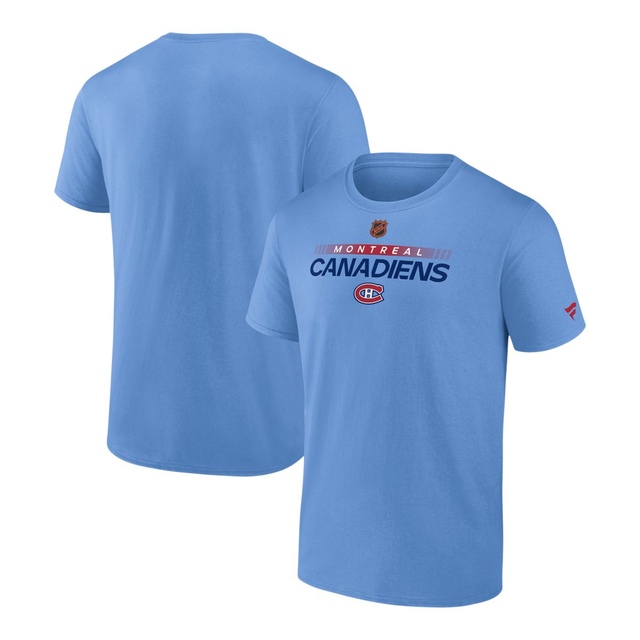 Montreal Canadiens Fanatics Authentic Pro Reverse Retro Cotton T Shirt ...