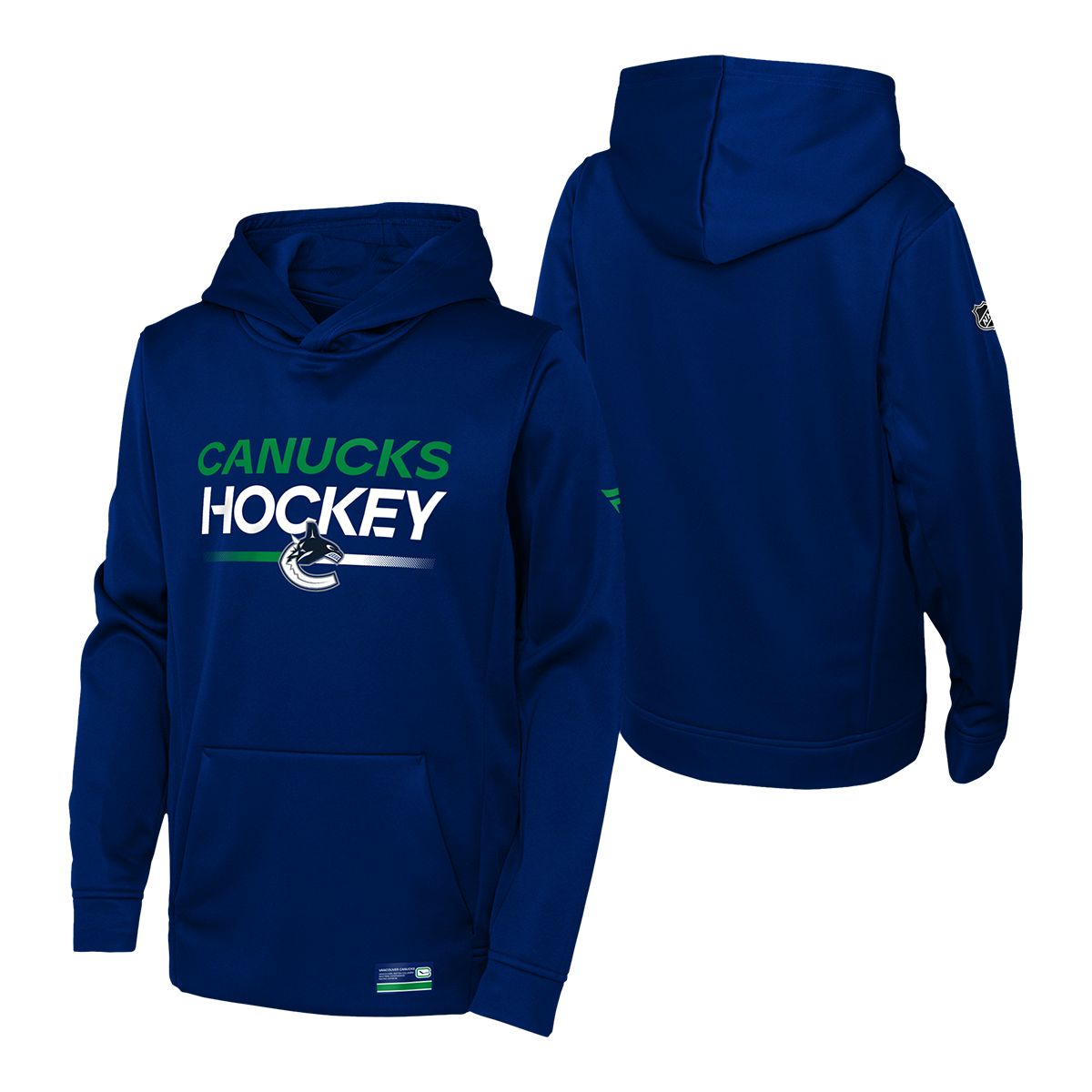 Youth Vancouver Canucks Outerstuff Authentic Pro Hoodie | SportChek