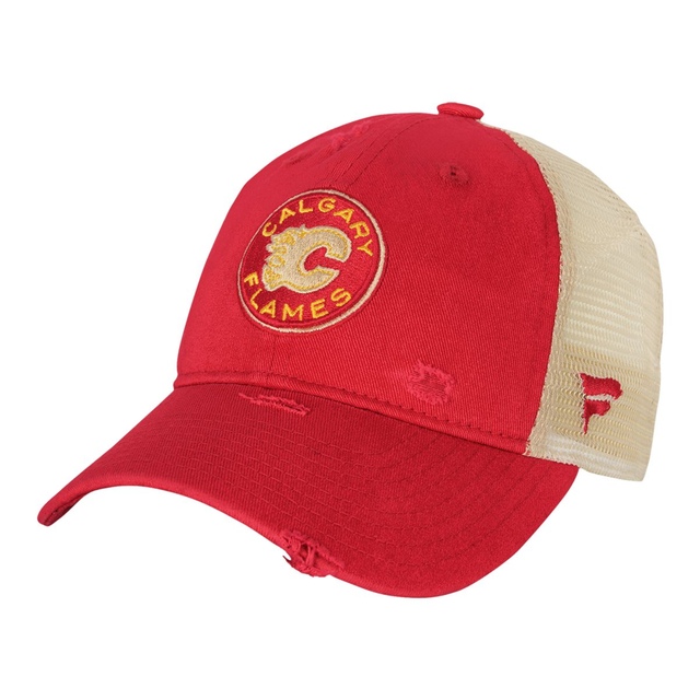 Youth Calgary Flames Outerstuff NHL AP Heritage Classic Meshback Cap ...