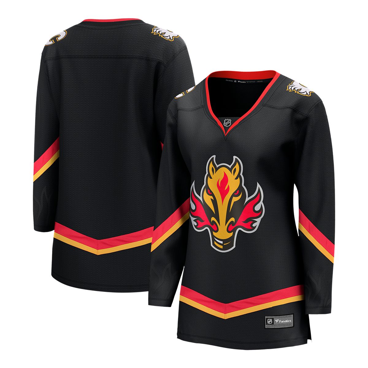 Fanatics Calgary Flames Women's Alt Breakaway NHL Licensed Jersey ...
