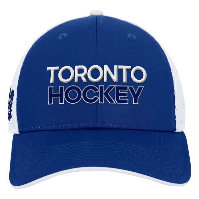 Toronto Maple Leafs Fanatics Authentic Pro Rink Structured Trucker Cap ...