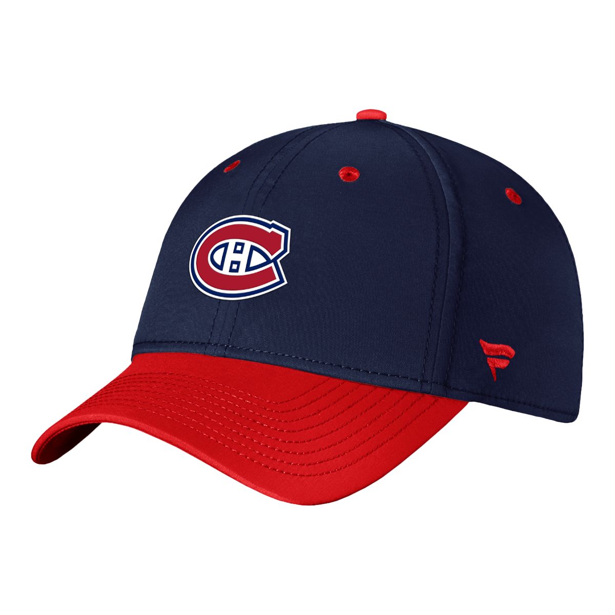 Montreal Canadiens Fanatics Authentic Pro Rink Structured Stretch Cap ...