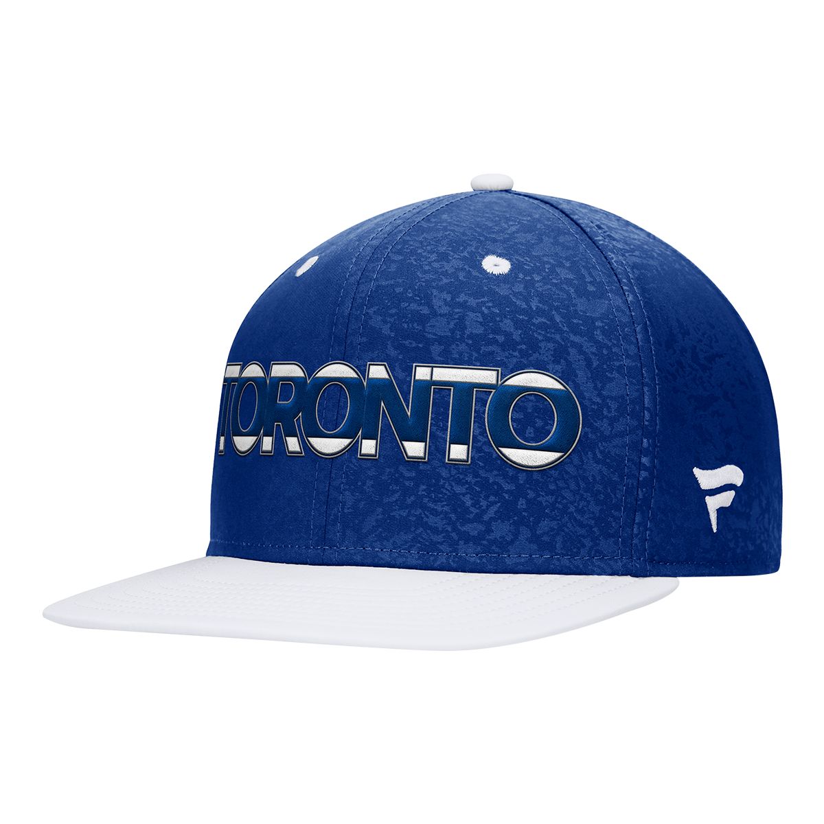Toronto Maple Leafs Fanatics Authentic Pro Rink Debossed Flat Brim ...