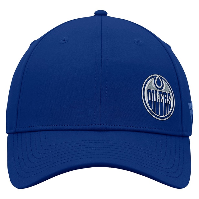 Edmonton Oilers Fanatics Authentic Pro Road Structured Adjustable Cap ...