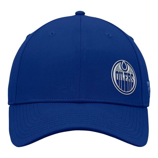 Edmonton Oilers Fanatics Authentic Pro Road Structured Adjustable Cap ...
