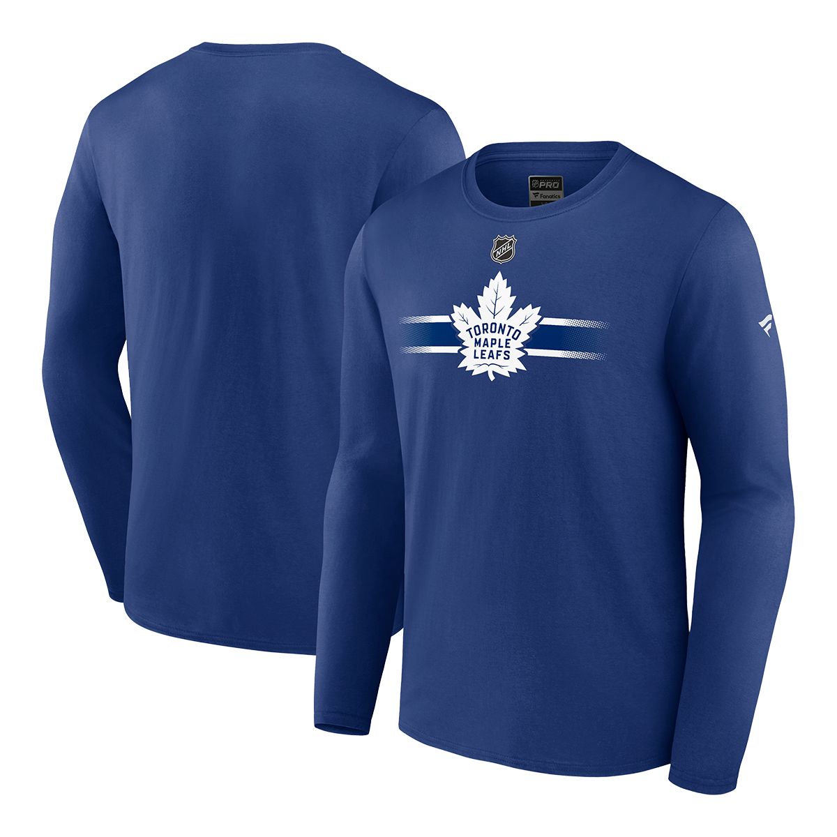 Toronto Maple Leafs Fanatics Authentic Pro Long Sleeve Cotton T Shirt ...