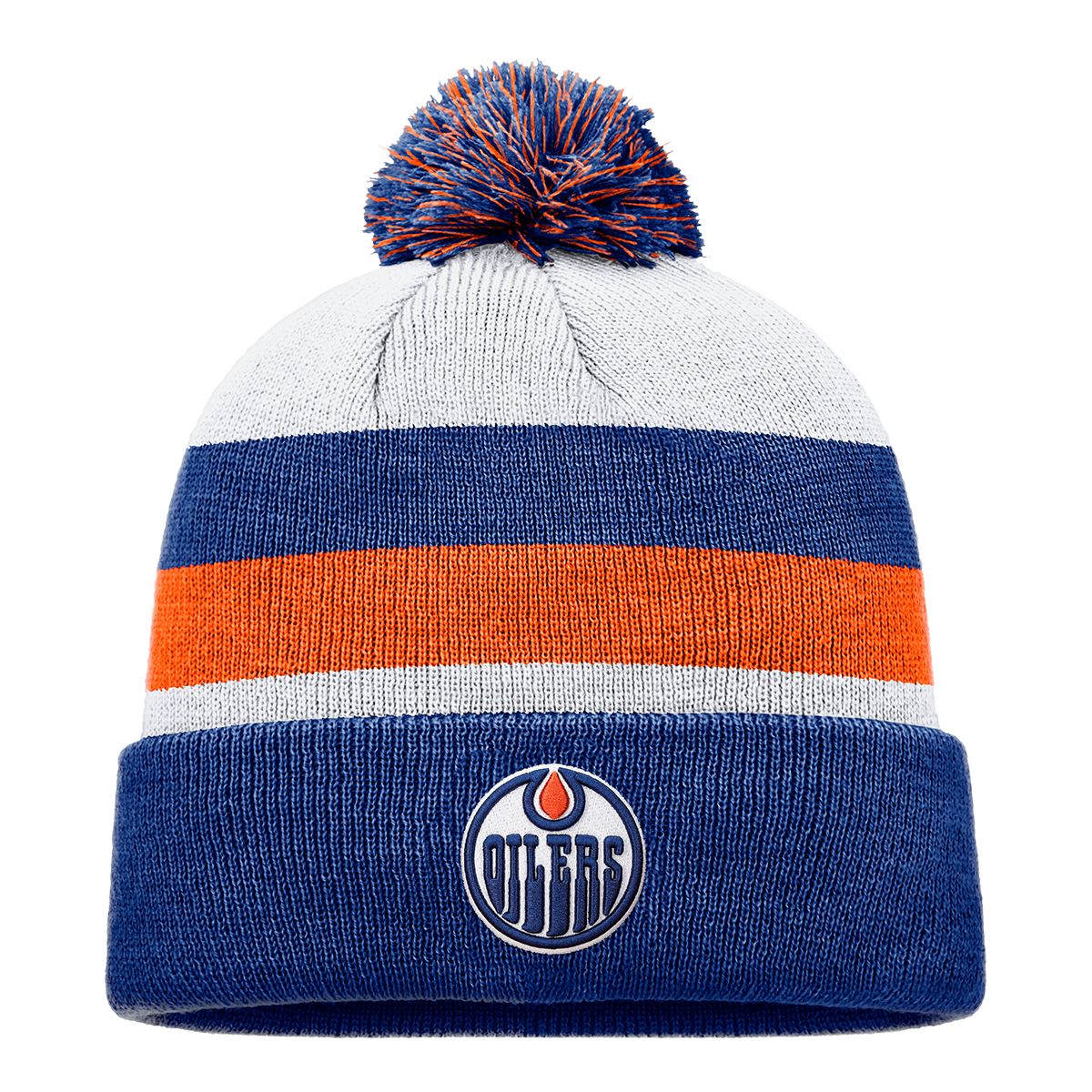 Edmonton Oilers Fanatics Fundamental Cuffed Pom Knit | SportChek