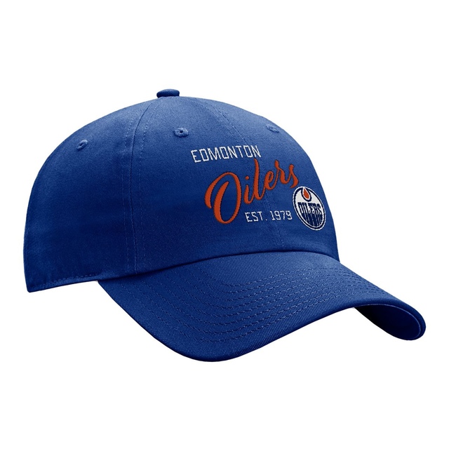 Edmonton Oilers Fanatics Women's Fundamental Unstructured Adjustable ...