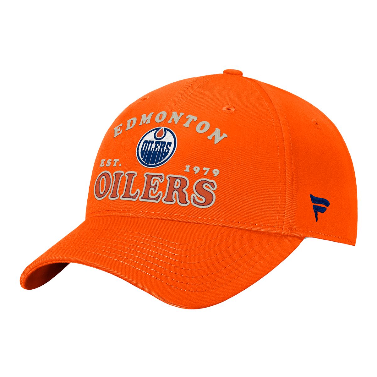 Edmonton Oilers Fanatics Heritage Unstructured Adjustable Buckle Cap ...