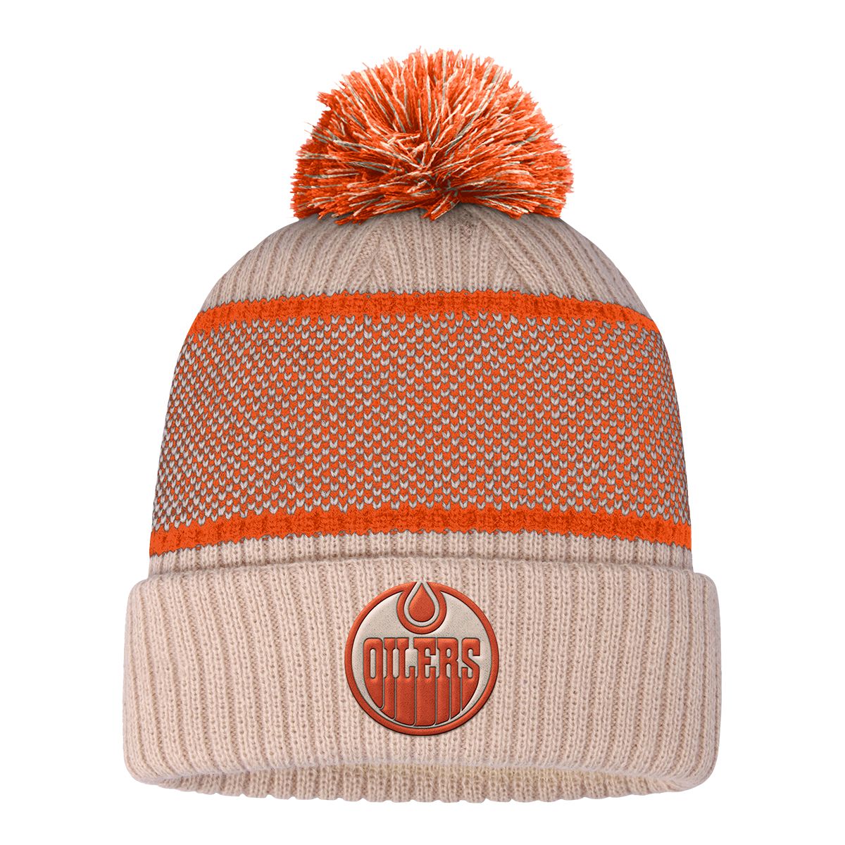 Edmonton Oilers Fanatics Women's Heritage Cuffed Pom Knit | SportChek