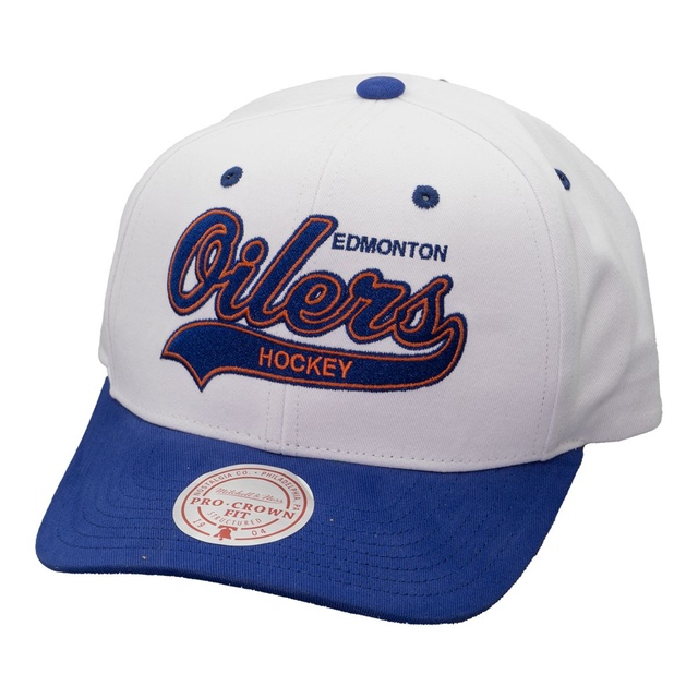 Edmonton Oilers Mitchell & Ness Tail Sweep Pro Snapback Cap | SportChek