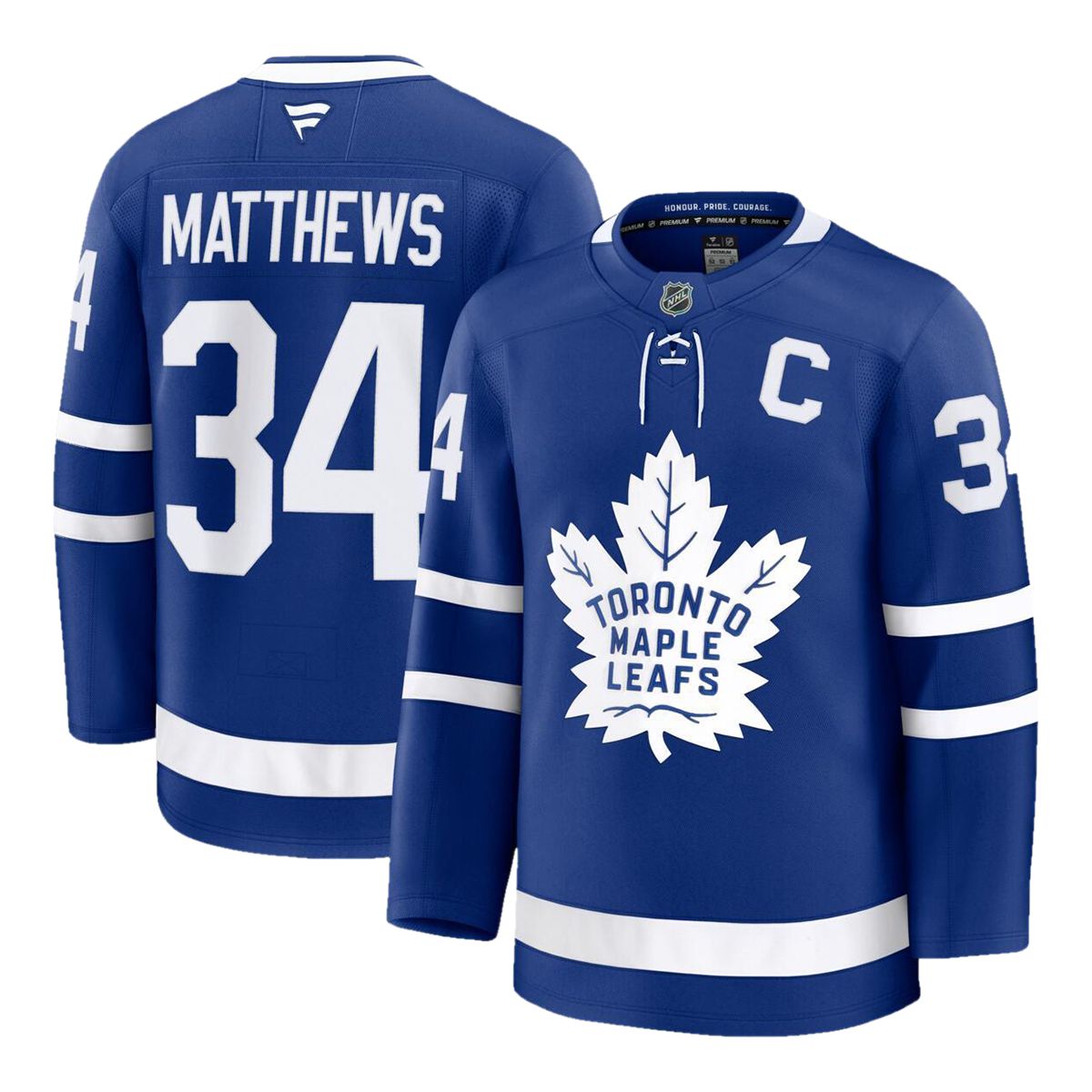 Toronto Maple Leafs Fanatics Auston Matthews Premium Home Jersey ...