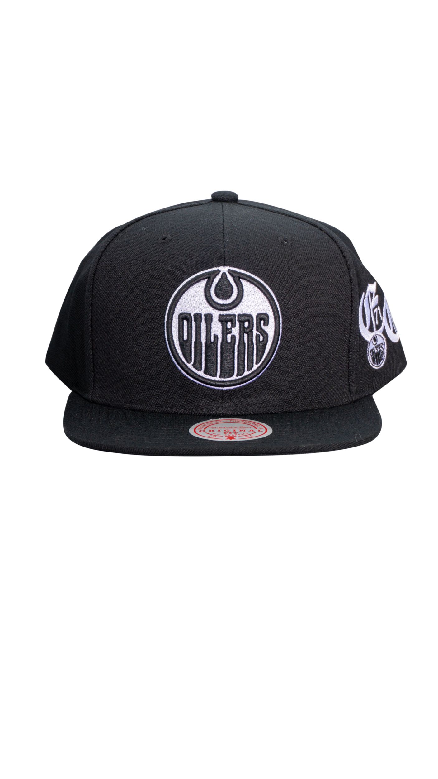 Edmonton Oilers Mitchell & Ness Darkness Logo Snapback Cap | SportChek