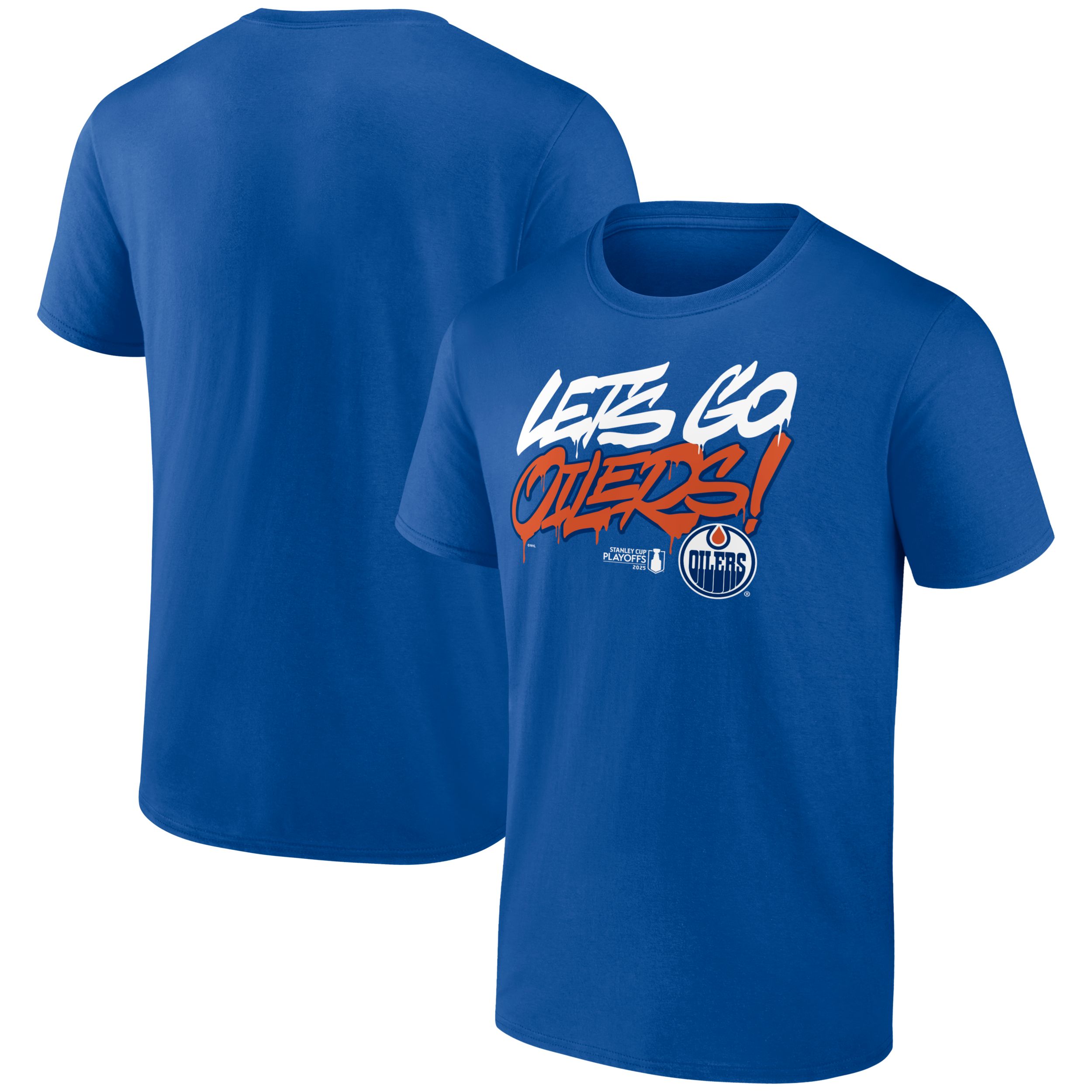 Fanatics Edmonton Oilers Lets Go Oilers NHL T-shirt | SportChek