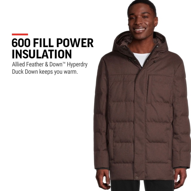 Woods Men's Lipsett Baffled Parka Jacket | SportChek