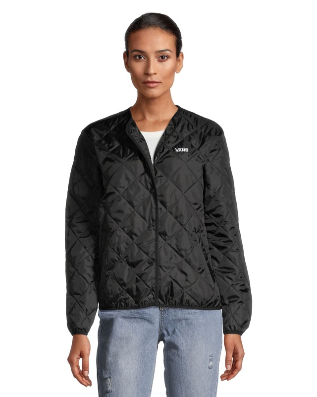 Vans Women's Forces Quilted Jacket, Hooded, Full Zip | SportChek