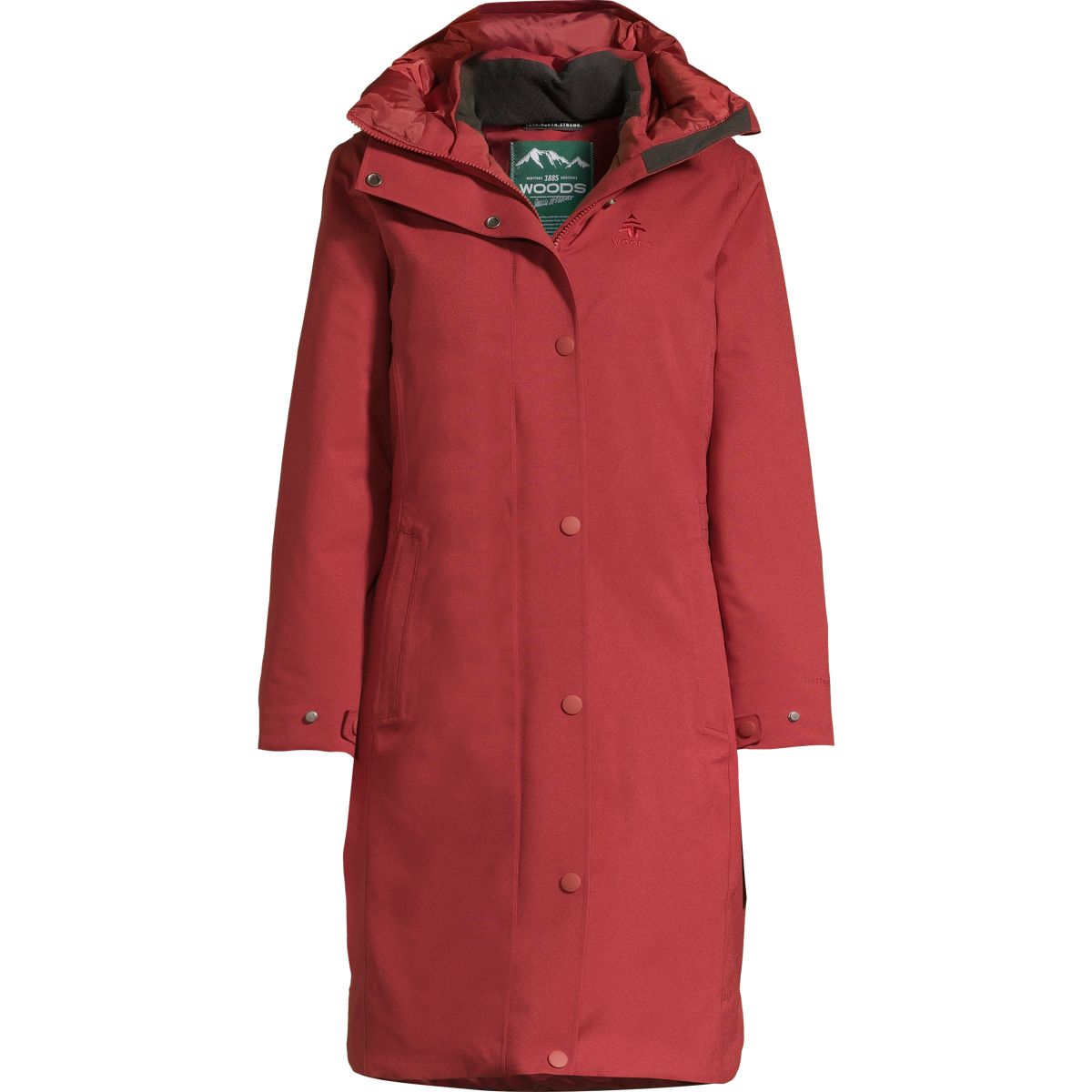 Woods Women's Elias Arctic Winter Parka/Jacket, Long, Insulated, Hooded ...