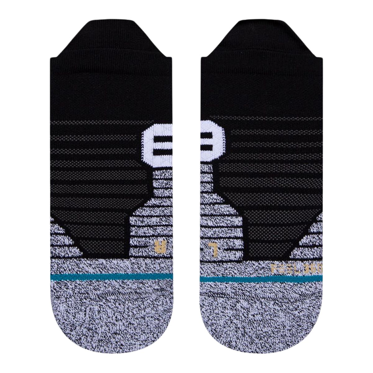 Stance Men's Train Versa No-Show Tab Socks, Moisture-Wicking, 1 Pack ...