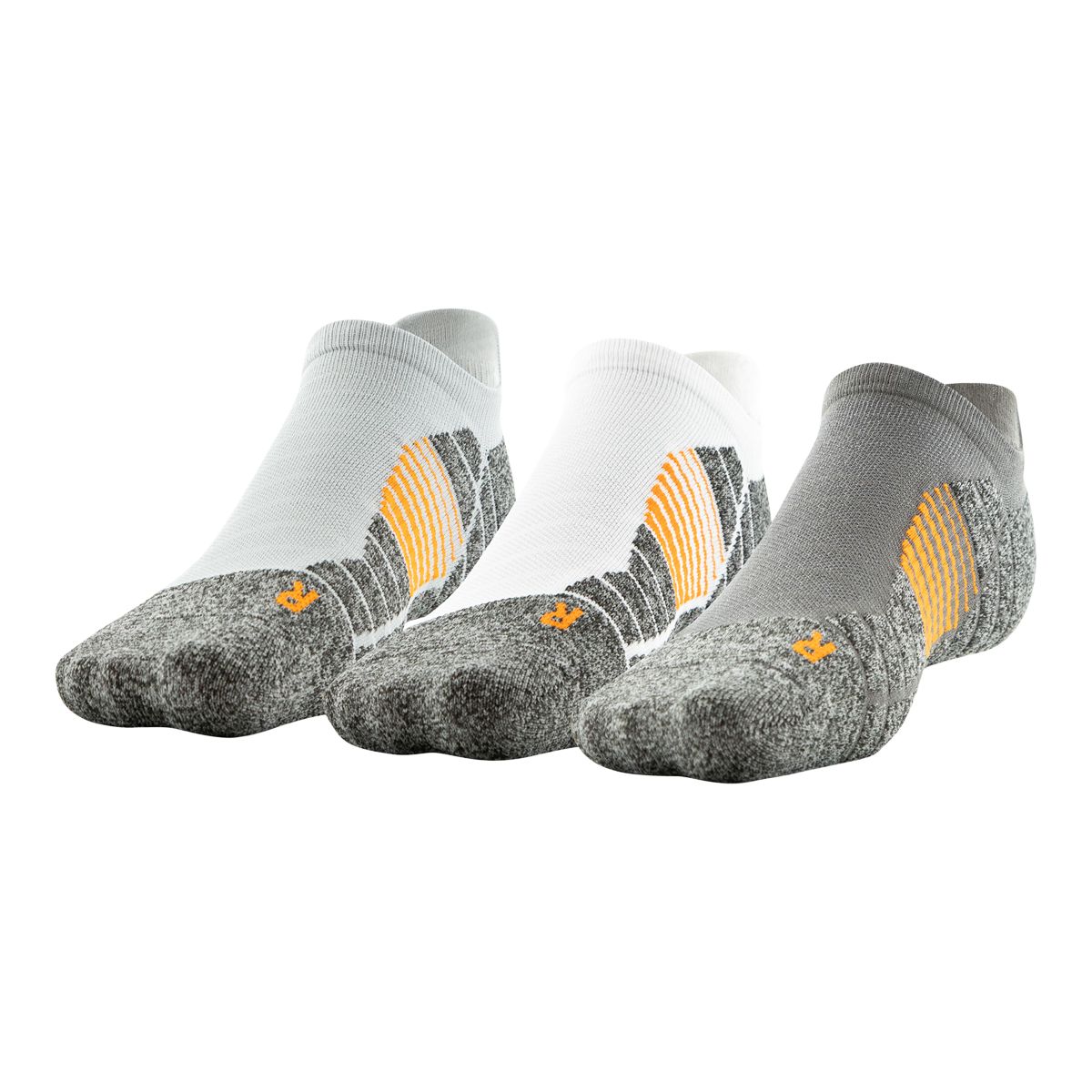 Under Armour Men's Elevated+ No Show Socks - 3 Pack | SportChek