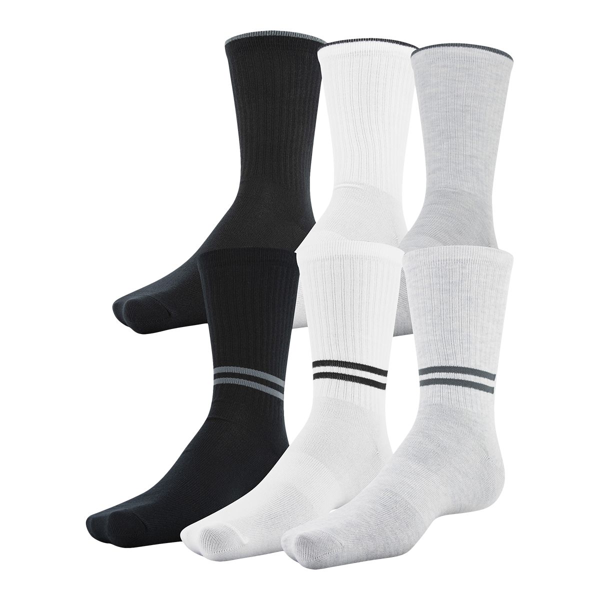 Under Armour Men's Essential Crew Socks - 6 pk | SportChek