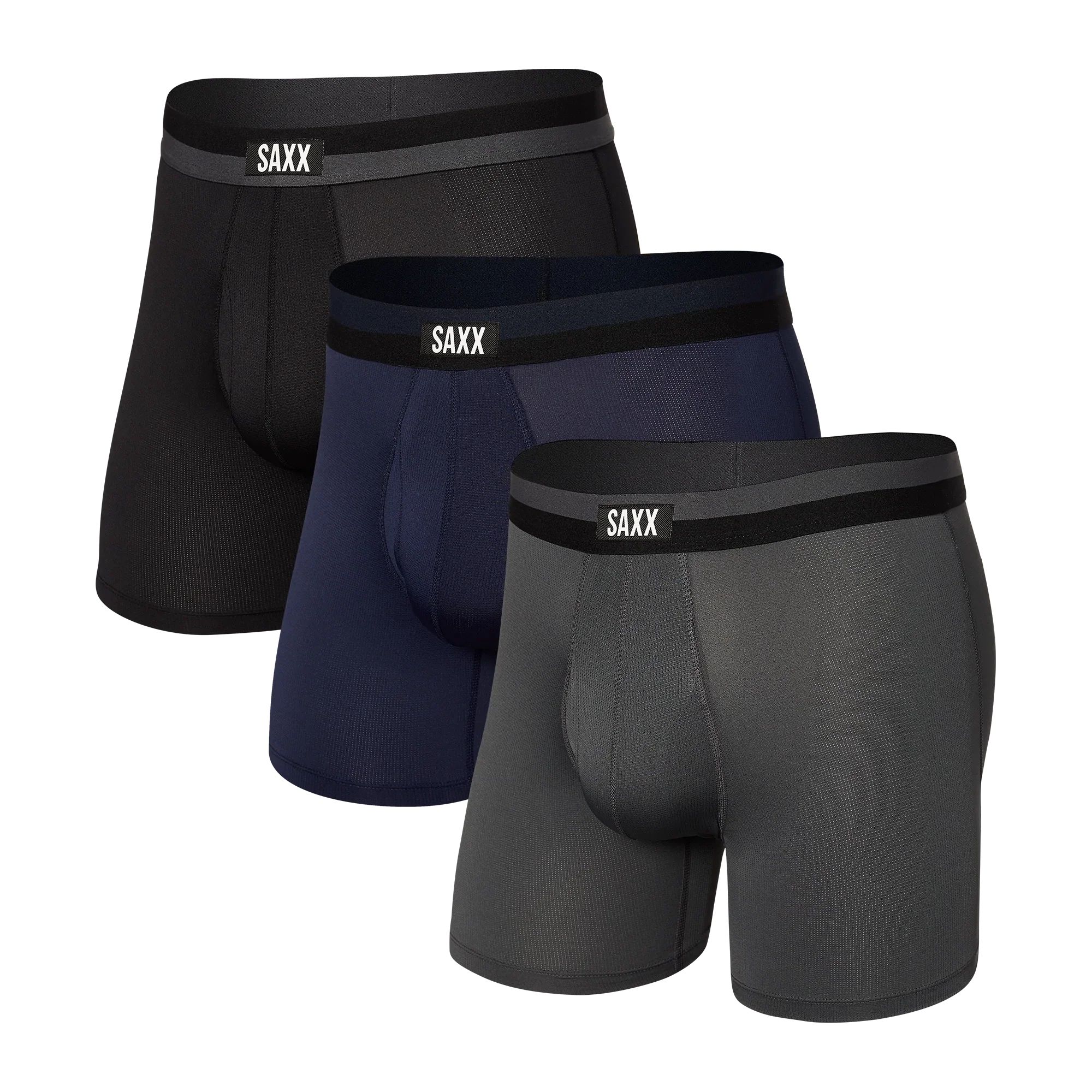 SAXX Men's Sport Mesh Boxer Brief - 3 Pack | SportChek