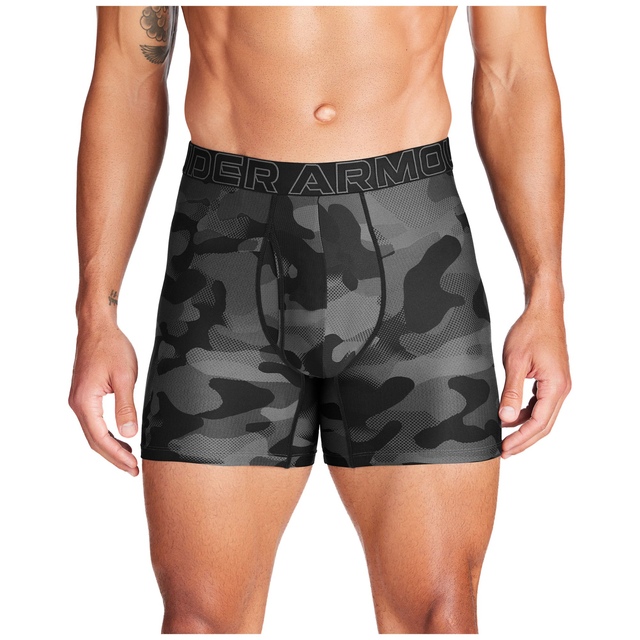 Under Armour Men's Performance Tech™ 6 Inch Boxer Brief - 3 Pack ...