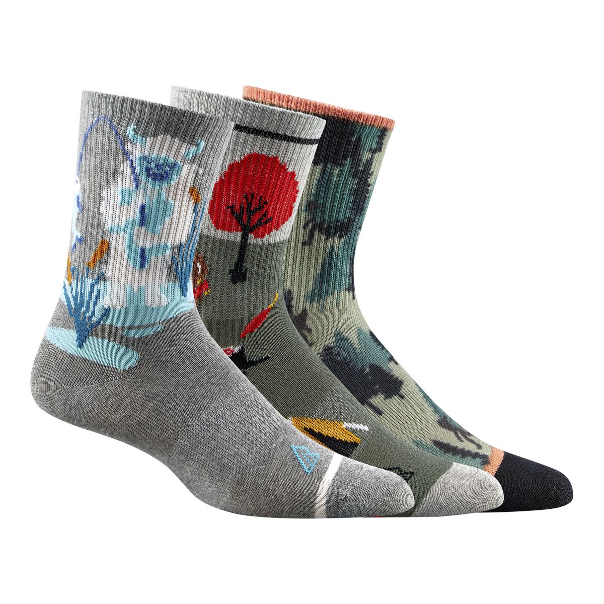Ripzone Boys' Yeti Fish Crew Socks | SportChek