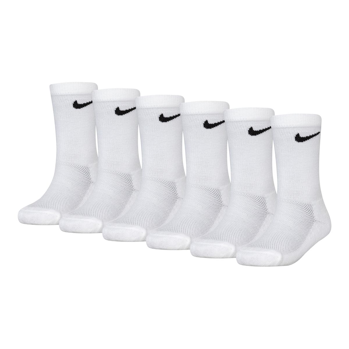 Nike Boys' Dri-FIT Performance Crew Socks - 6 Pack | SportChek