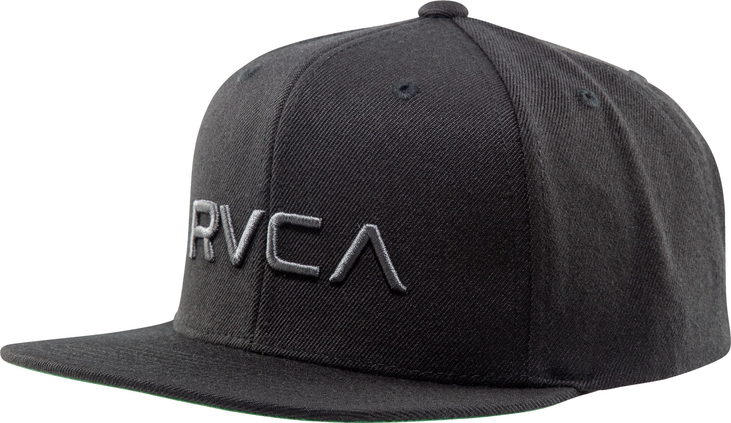 rvca square snapback hat