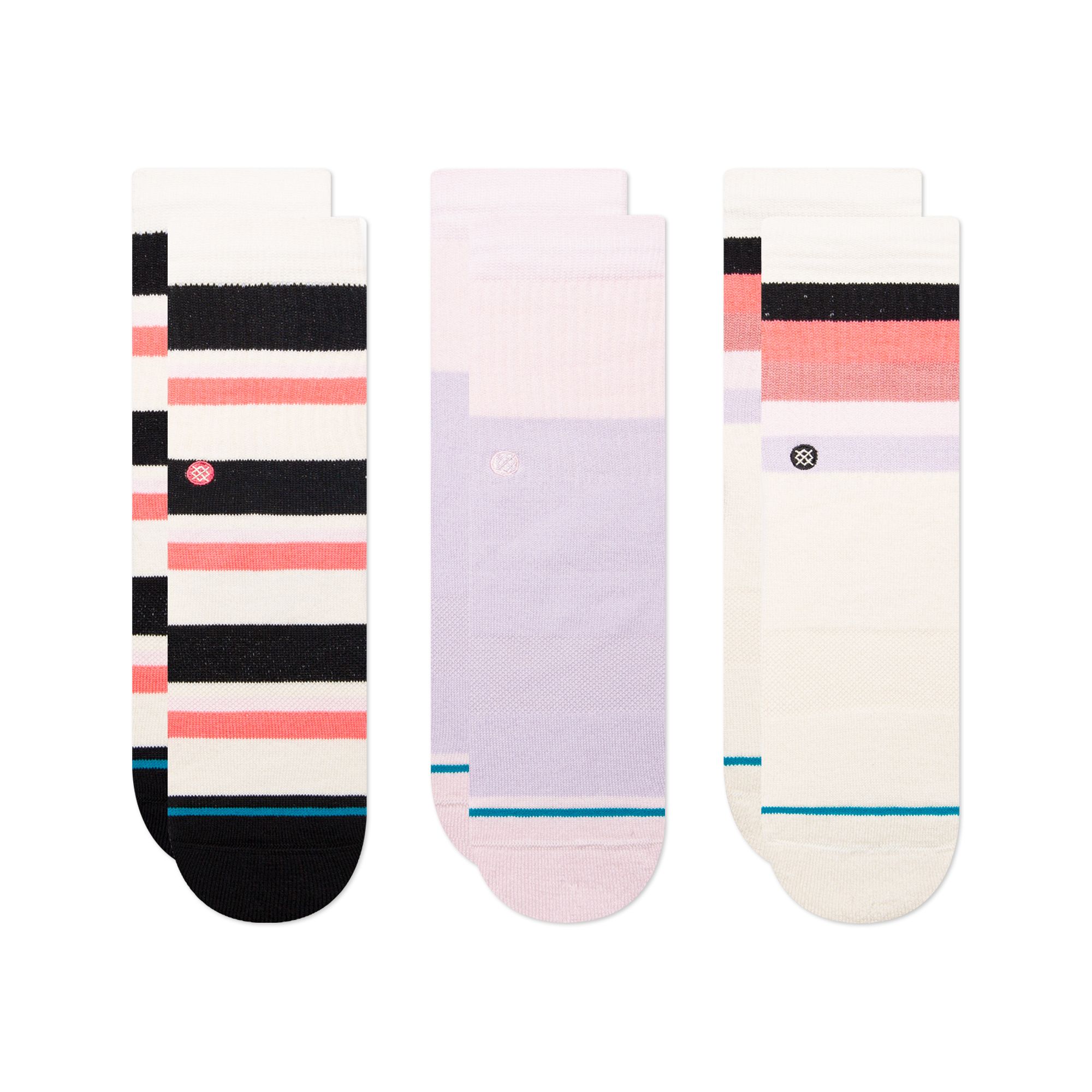 Stance Girls' Bounce Back Crew Socks - 3 Pack | SportChek