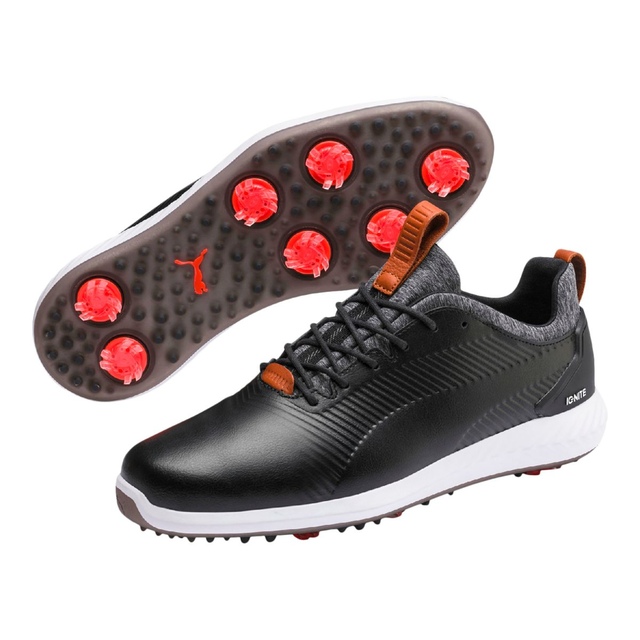 Puma Men's Ignite PWRAdapt 2.0 Golf Shoes, Spiked, Leather, Waterproof ...