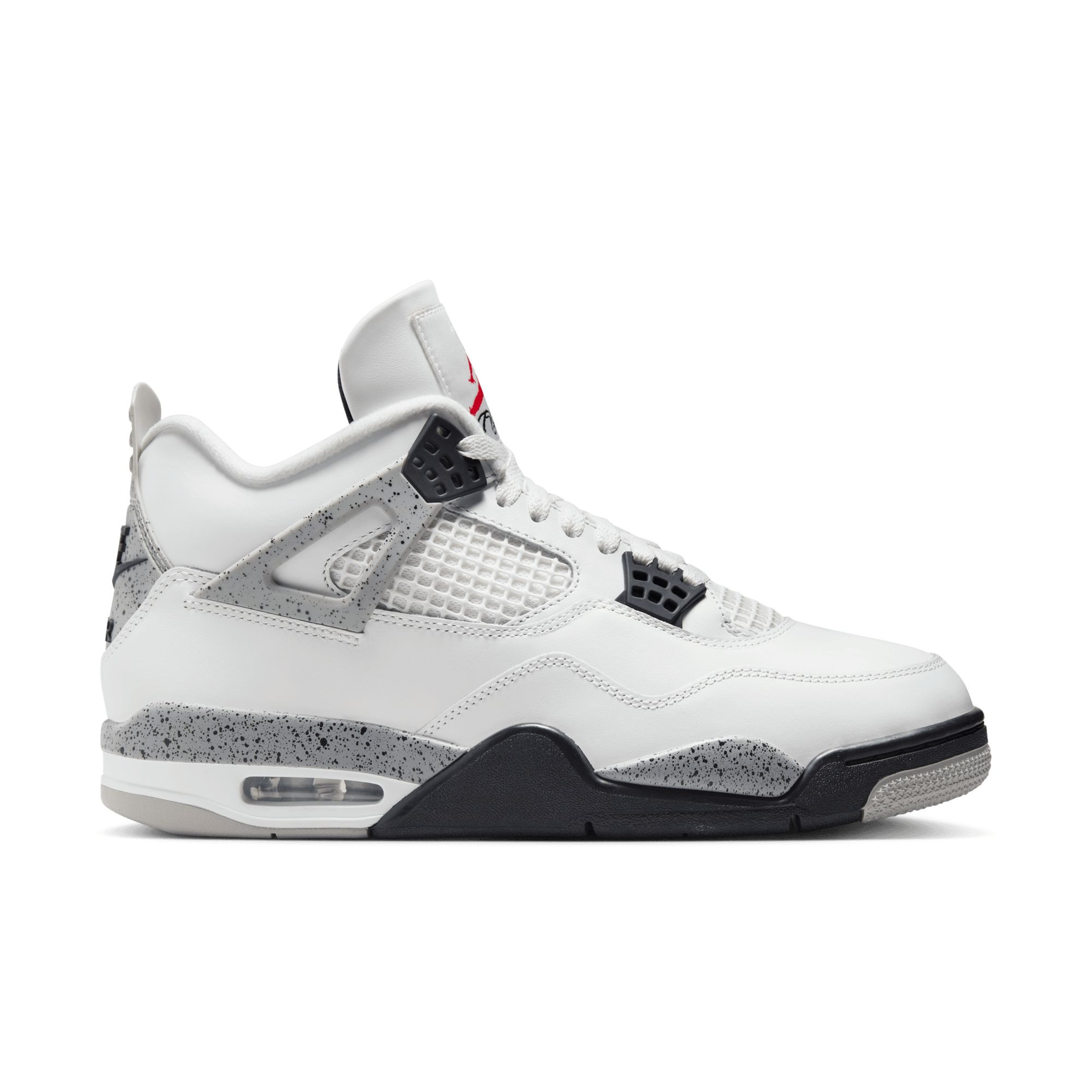 Nike Unisex Air Jordan 4 Retro Basketball Shoes - "White Cement ...
