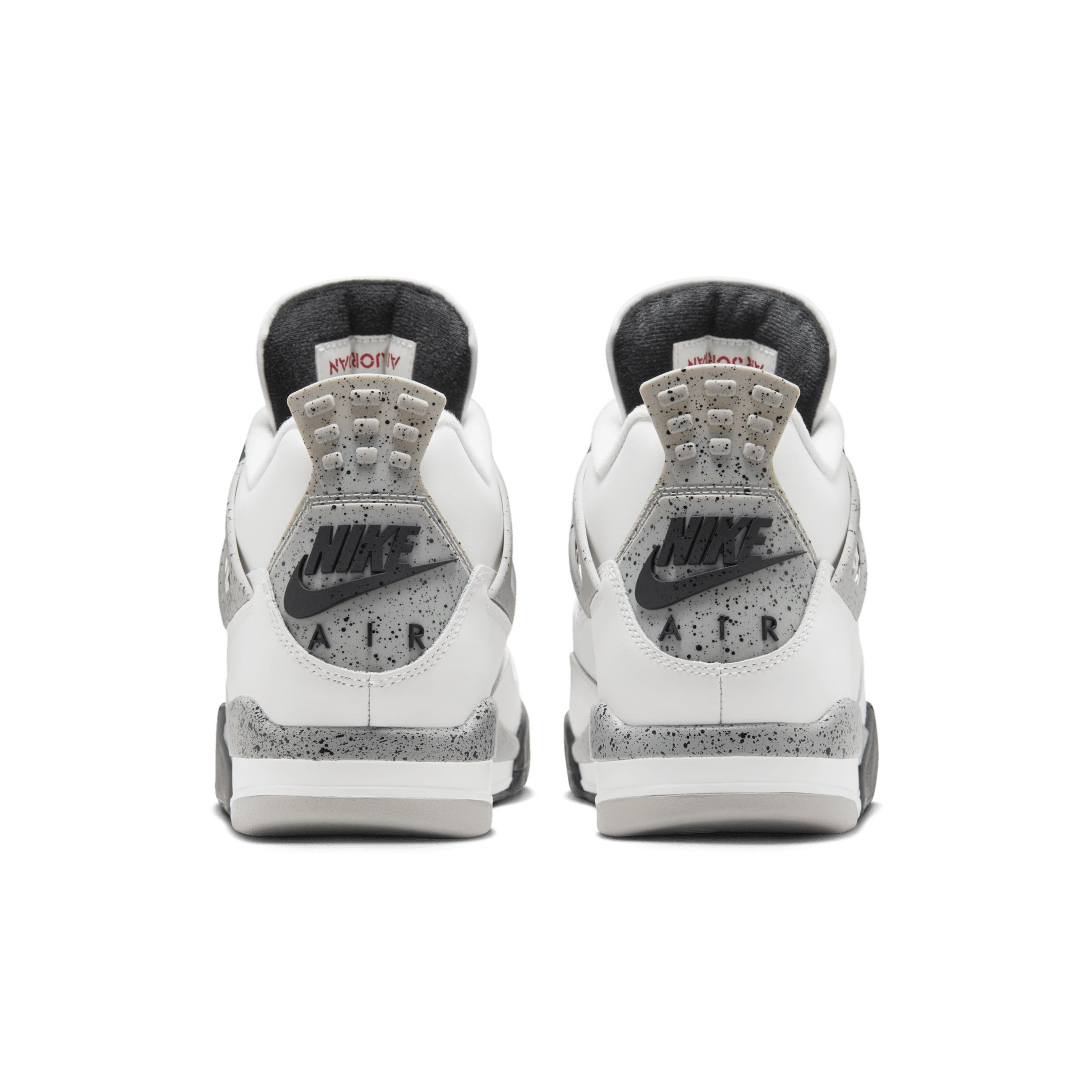 Nike Unisex Air Jordan 4 Retro Basketball Shoes - "White Cement ...
