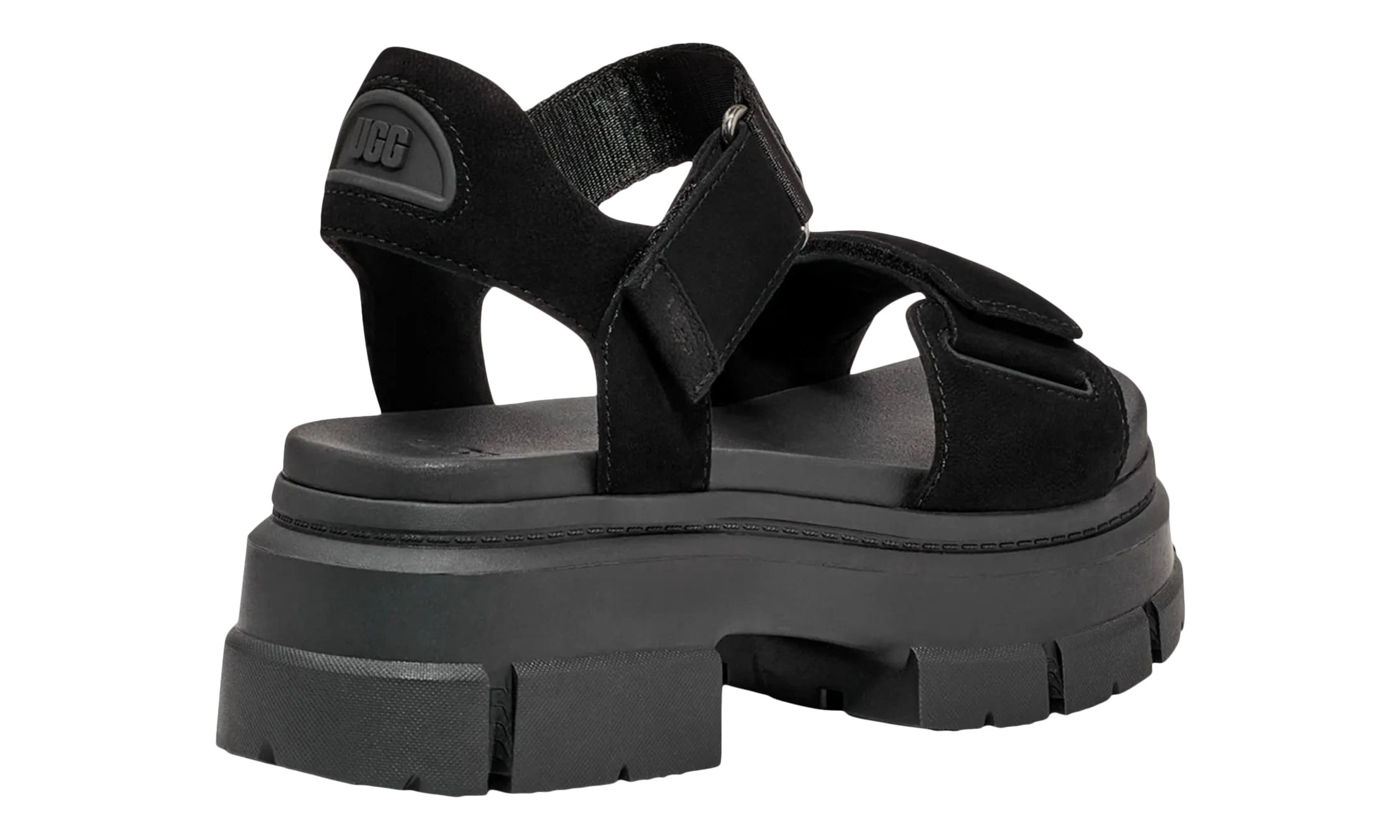 Ugg angie sandal black store