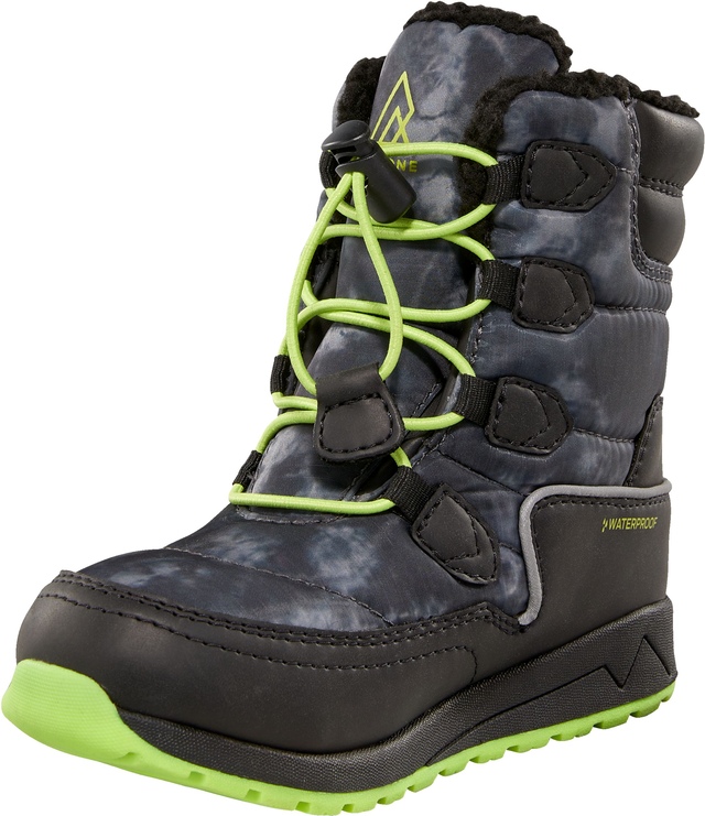 Ripzone Kids' Snow Day Waterproof Insulated Faux Sherpa Winter Boots ...