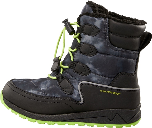 Ripzone Kids' Snow Day Waterproof Insulated Faux Sherpa Winter Boots ...