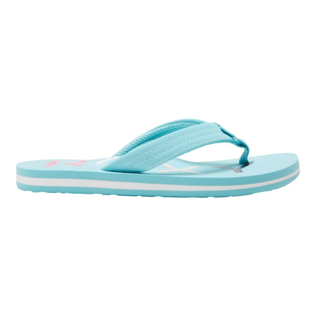 Roxy Kids' Pre-School/Grade School RG Vista III Light Blue Flip Flop ...
