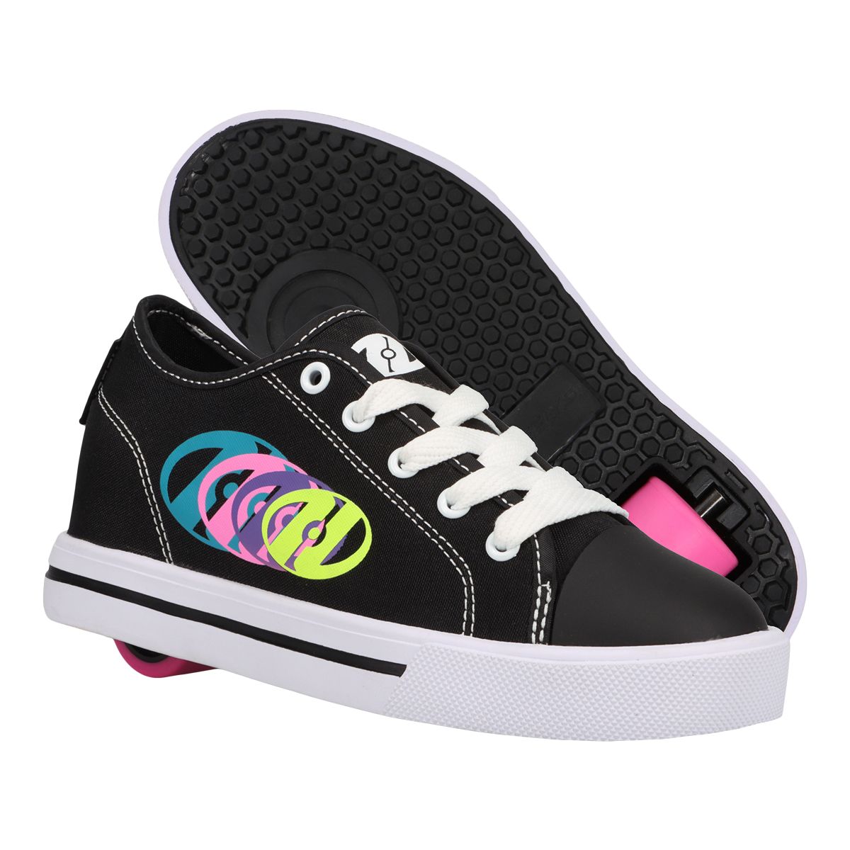 Heelys Kids' Pre-School/Grade School Classic Skate Shoes with Wheels ...